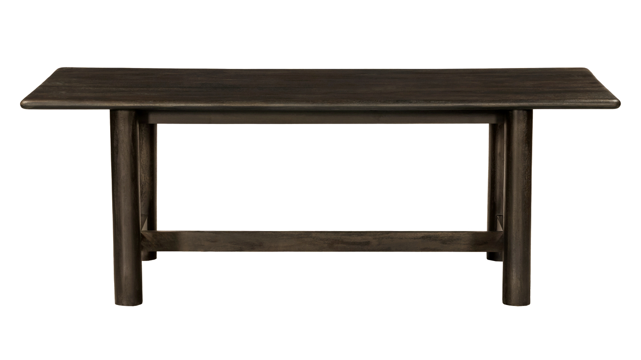 Augustus Rectangular Dining Table In Barista Brown by Moti | 1StopBedrooms