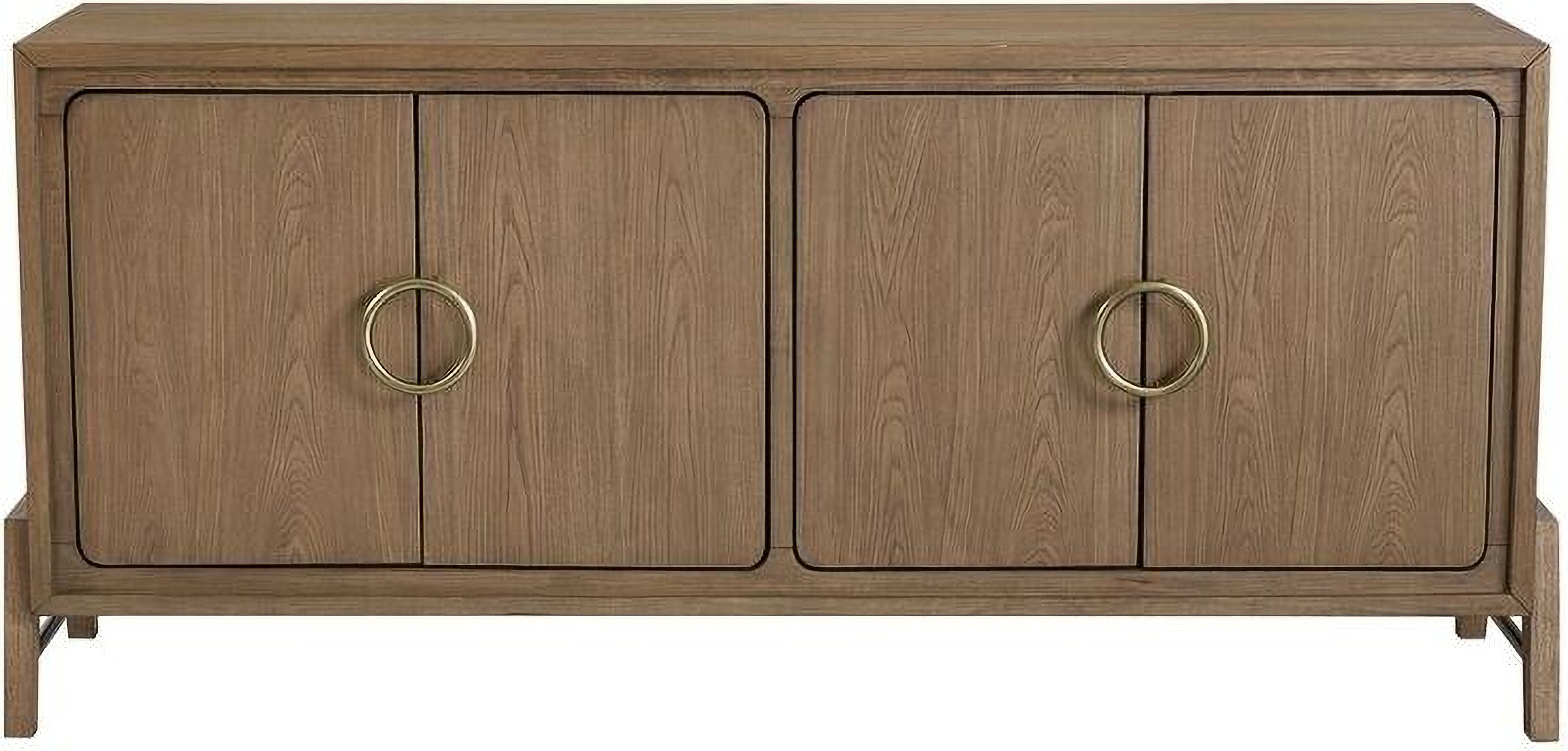 Aurora 65 Inch Console In Latte by Bernell | 1StopBedrooms