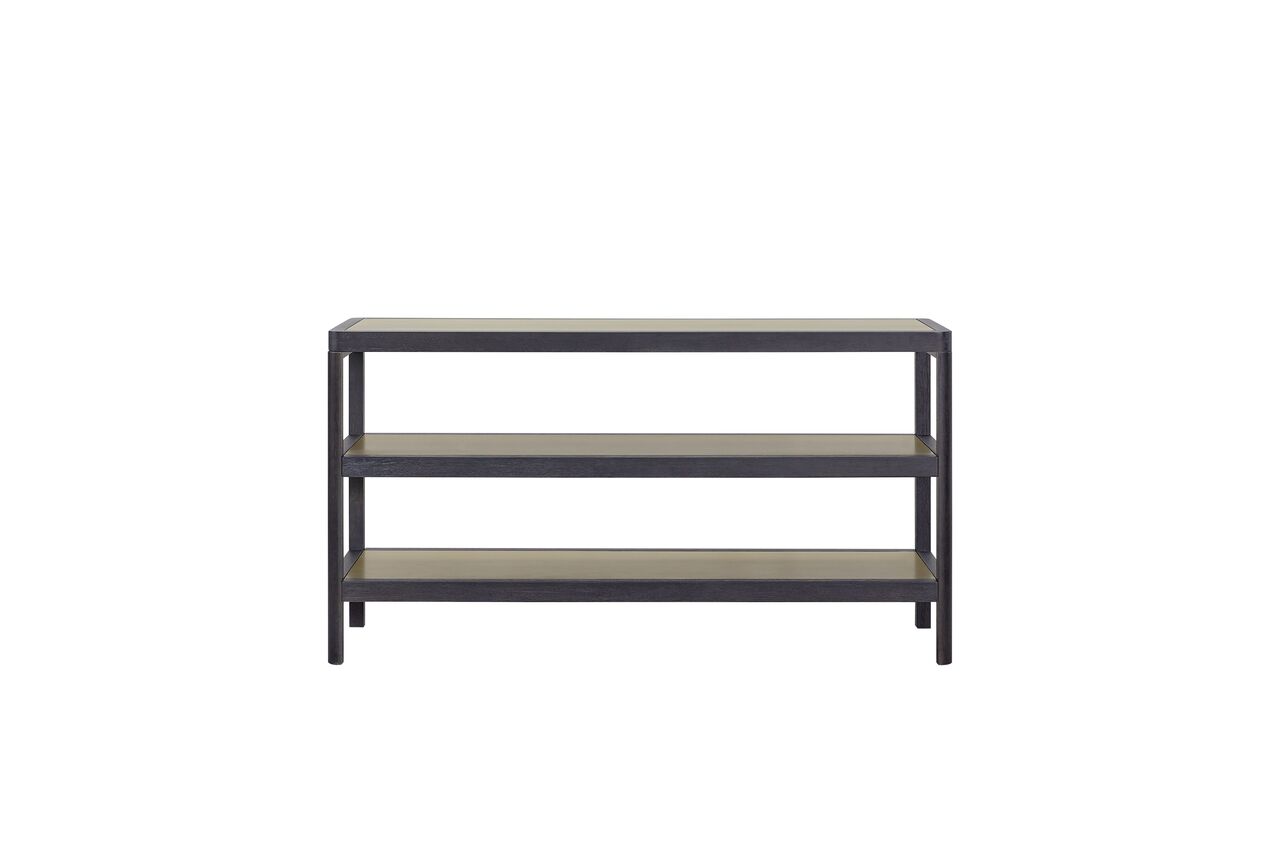 Aurora Channel Console Table In Latte by Bernell | 1StopBedrooms