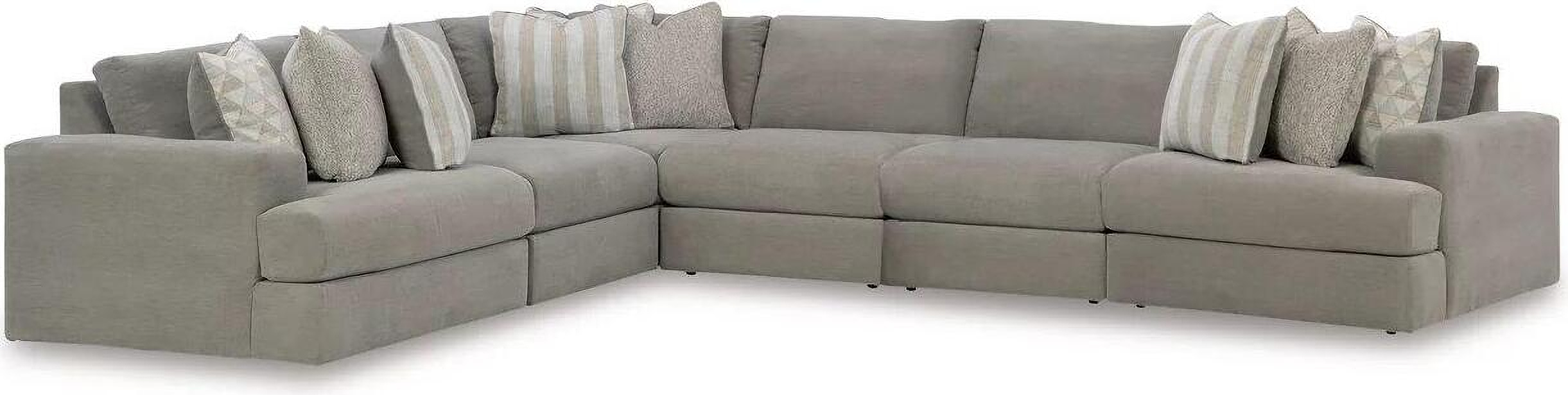 Avaliyah 6-Piece Sectional In Ash by Ashley Furniture | 1StopBedrooms