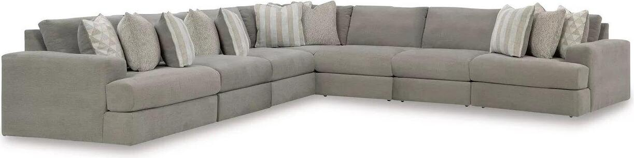 Avaliyah 7-Piece Sectional In Ash by Ashley Furniture | 1StopBedrooms