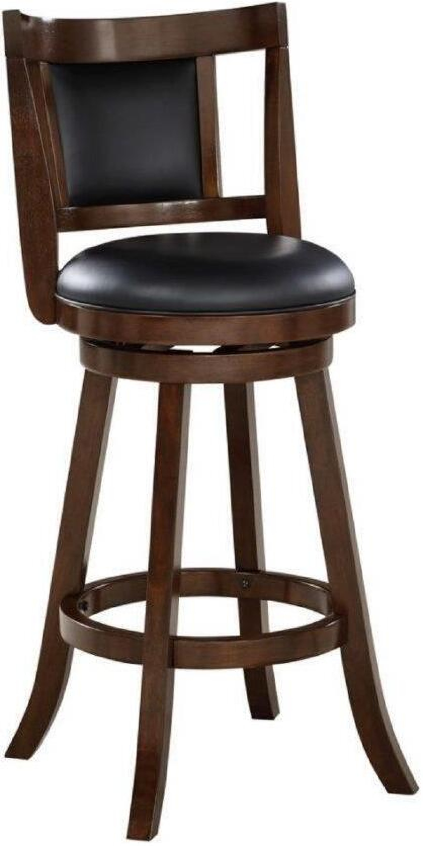 Avianna 29 Inch Swivel Bar Stool In Cappuccino by Boraam Industries ...