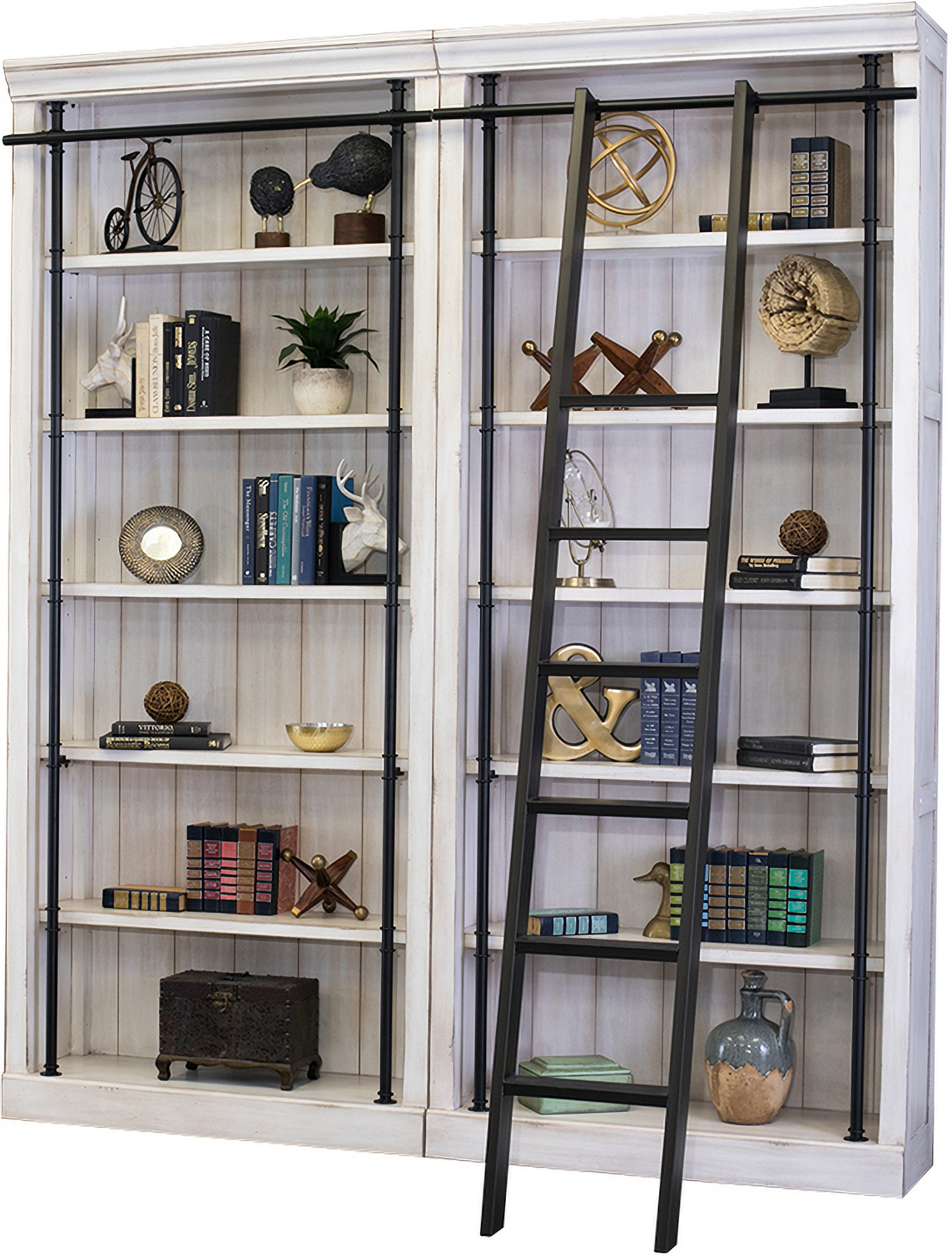 96 inch tall bookcase with doors store