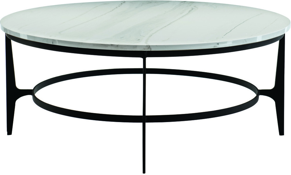 Avondale Round Metal Cocktail Table by Bernhardt | 1StopBedrooms
