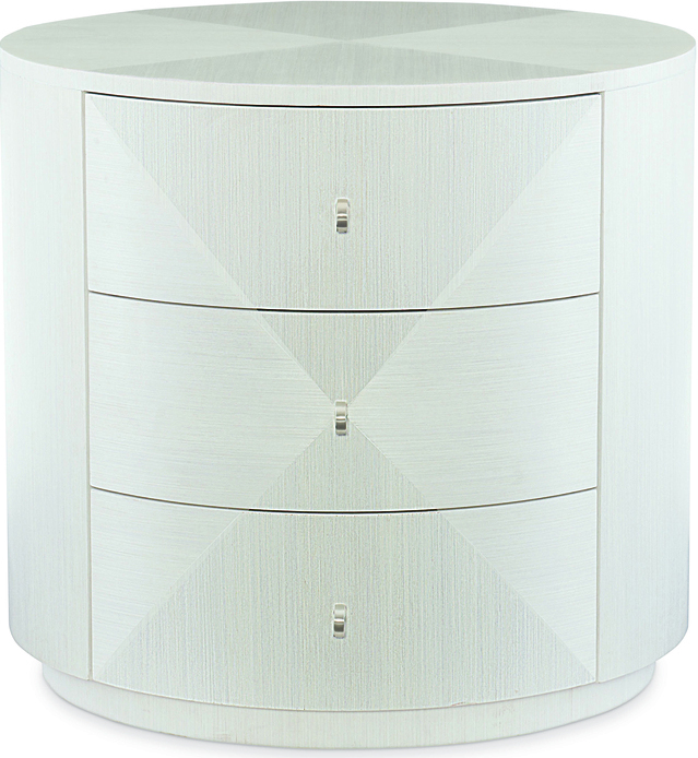 Axiom Round Chairside Table by Bernhardt | 1StopBedrooms