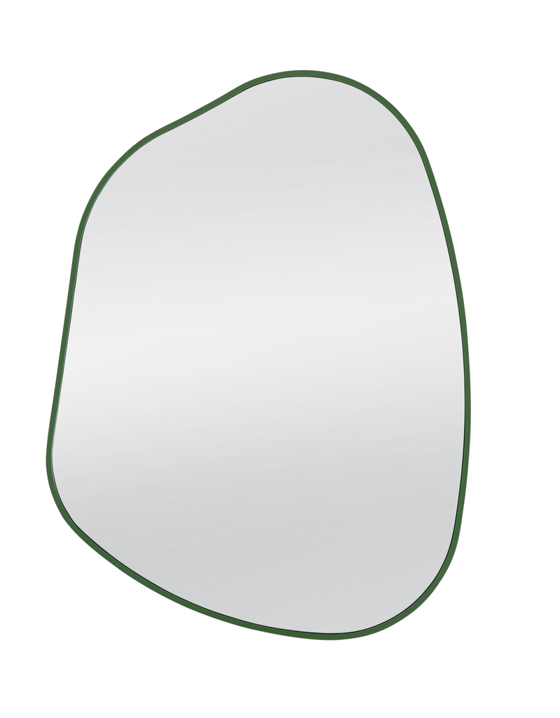Azalea Wall Mirror In Green by Bassett Mirror Company | 1StopBedrooms