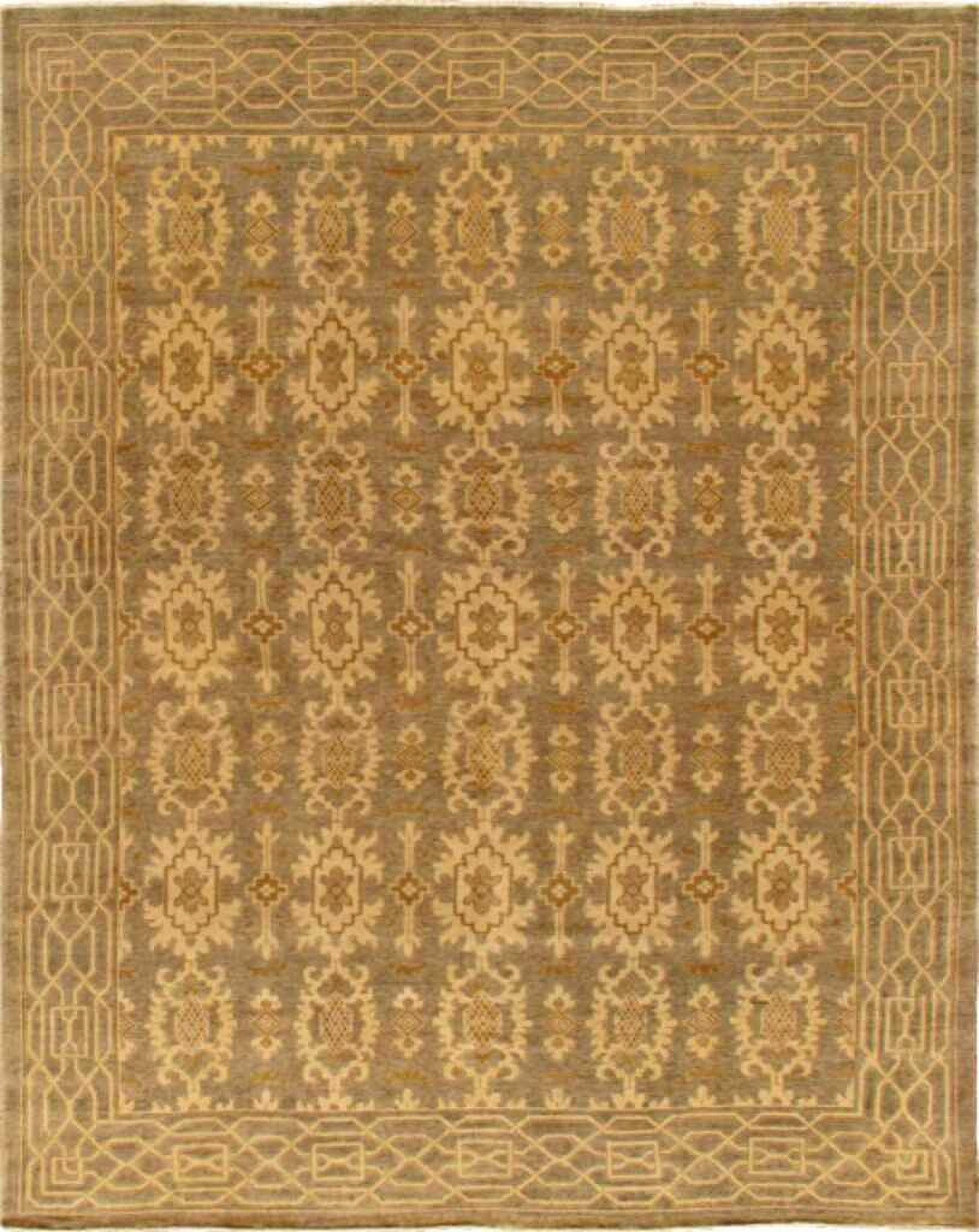 Azerbaijan Collection Hand-Knotted Lamb's Wool Area Rug-10' 4" x 14' 4 ...