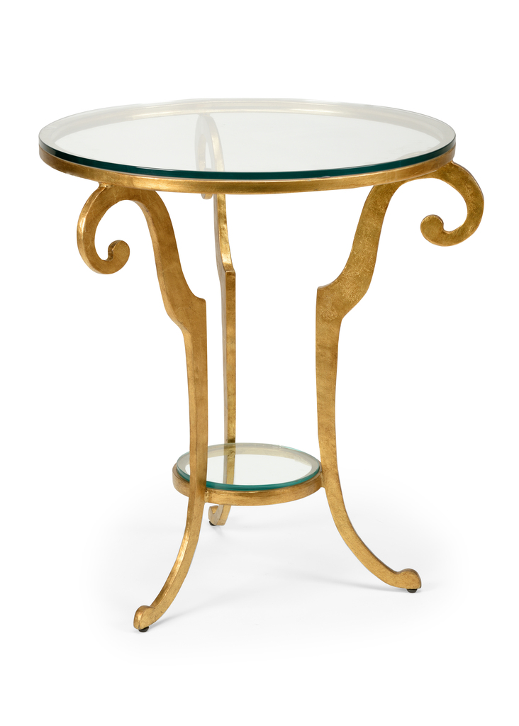 Bailey Side Table In Gold by Wildwood | 1StopBedrooms