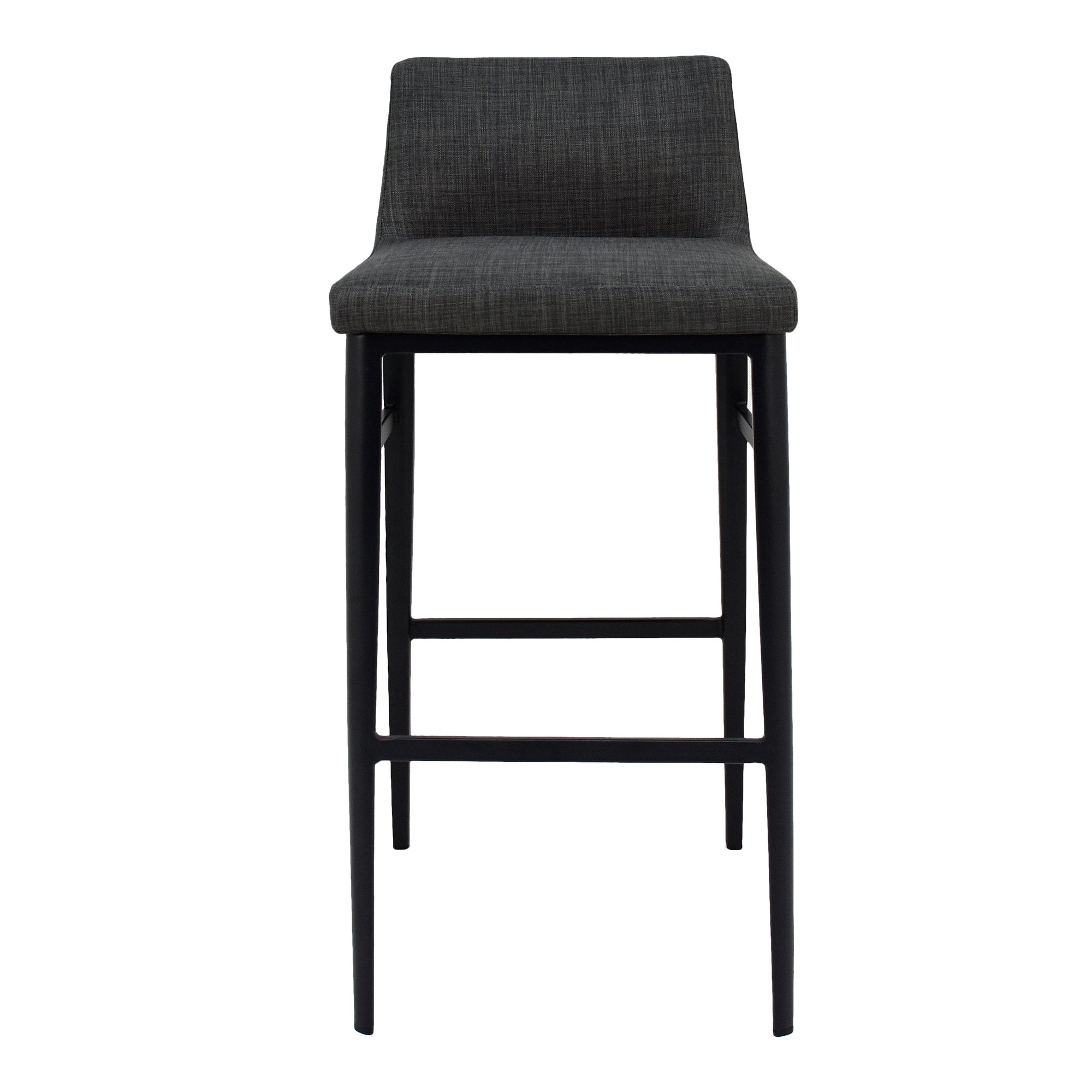 Baron Charcoal Grey Bar Stool by Moes Home | 1StopBedrooms