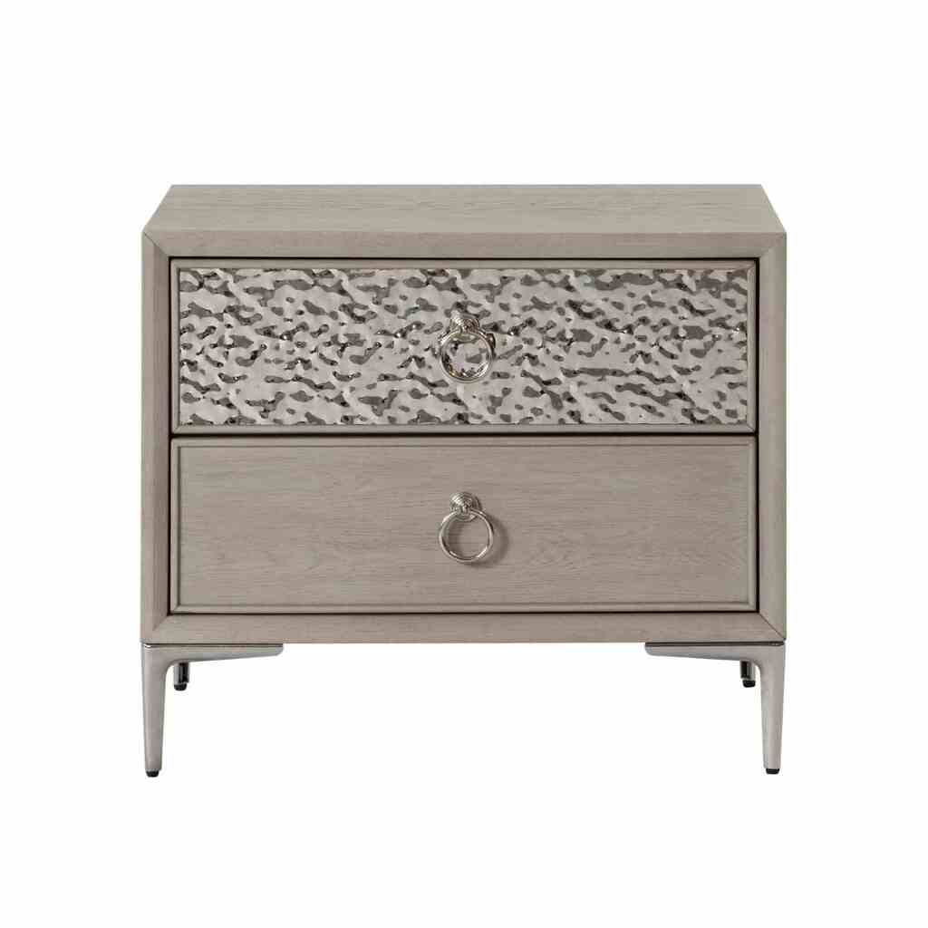 Bashford Nightstand with USB A and C In Natural Oak by Furniture of ...
