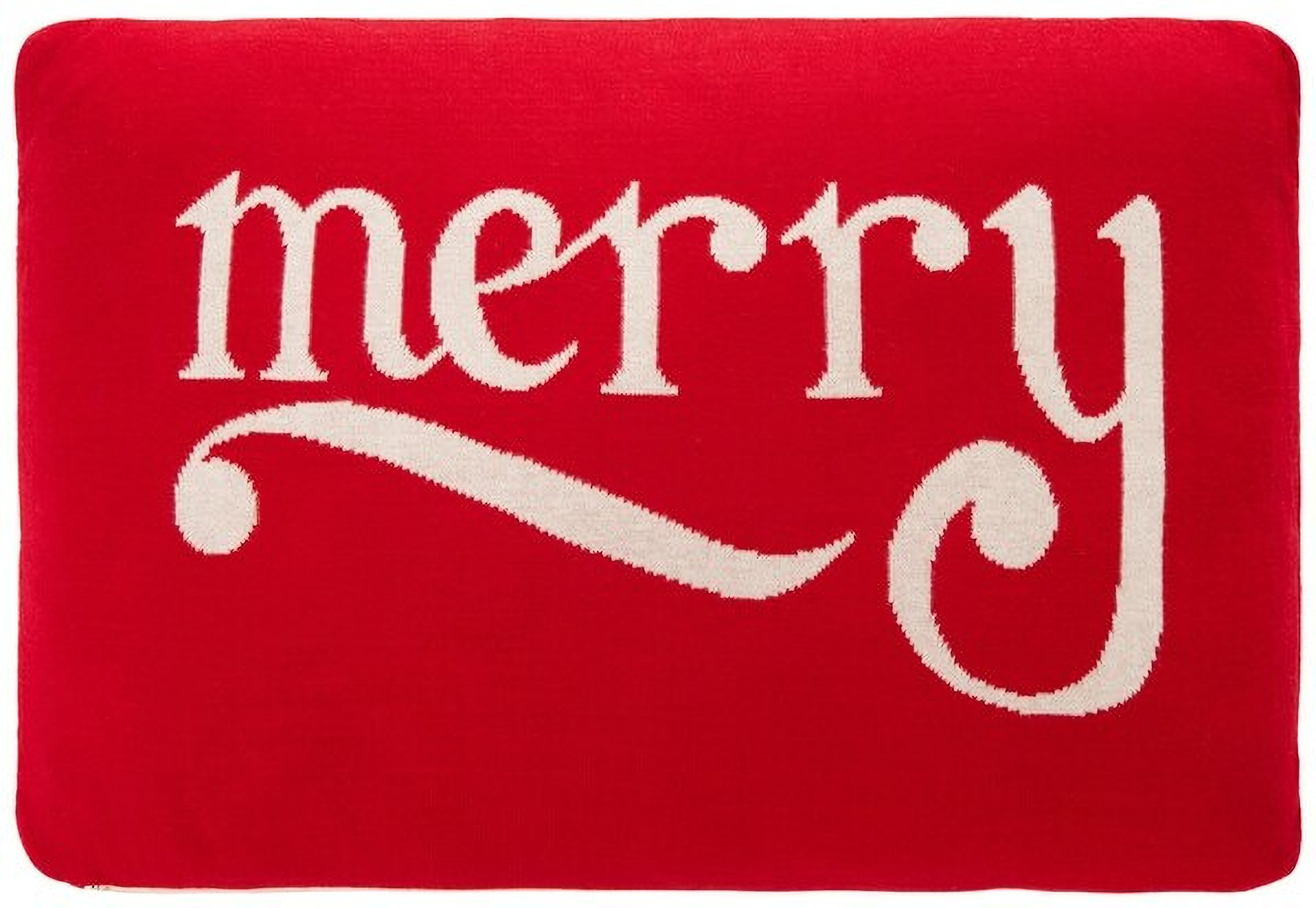 Be Merry Pillow in Red by Safavieh | 1StopBedrooms