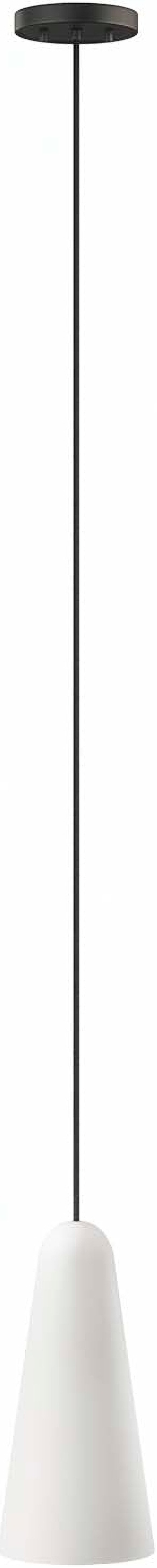 Beacon Black White 1-Light Pendant Light by Modway | 1StopBedrooms