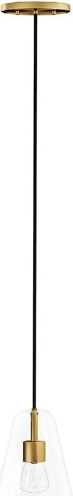 Beacon Brass 1-Light Pendant Light by Modway | 1StopBedrooms