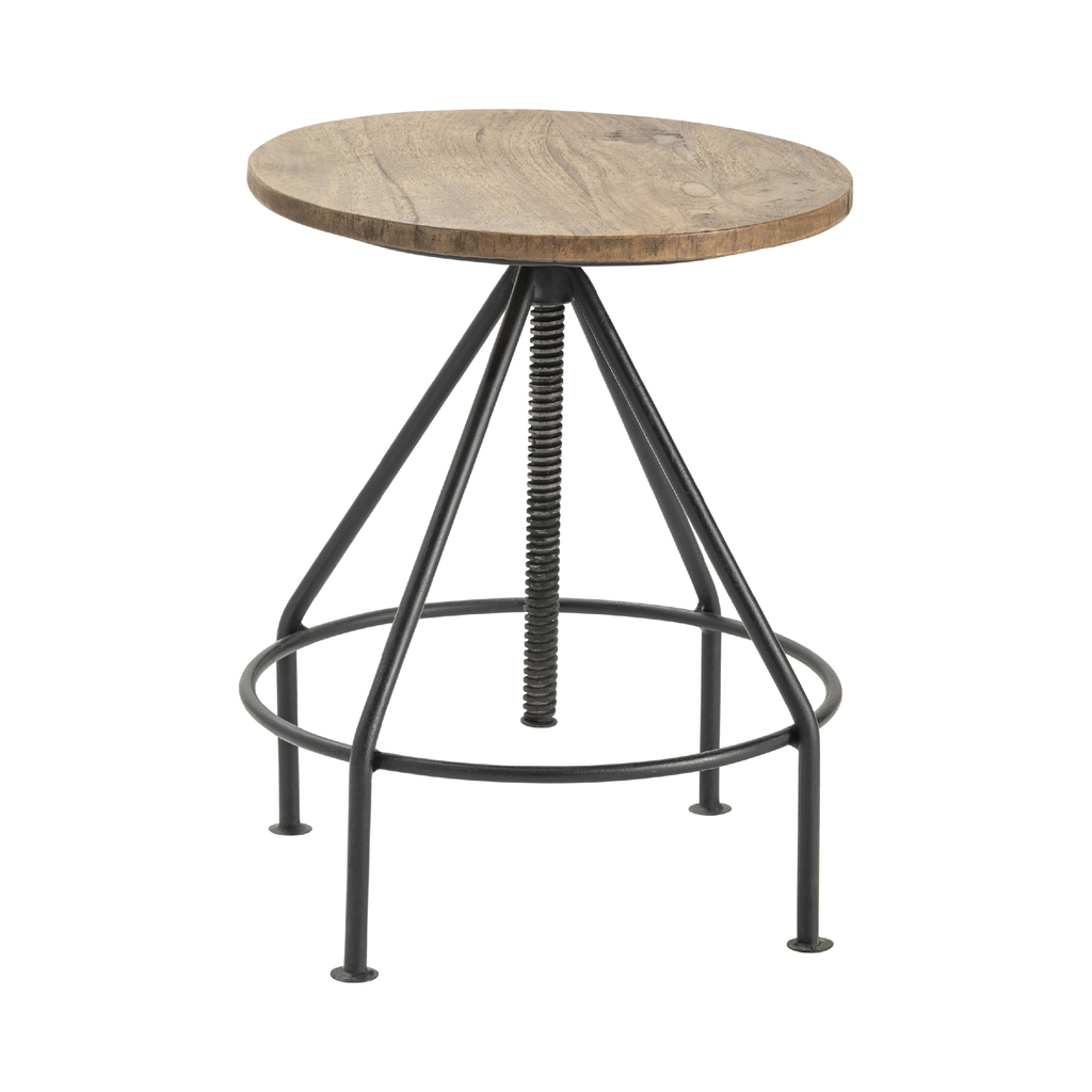 Bengal Manor Bar Stool In Brown and Black by Crestview Collection ...