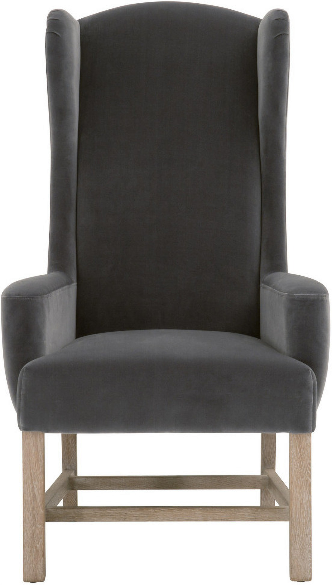 Stitch and Hand Bennett Arm Chair In Dark Dove and Natural Gray by ...