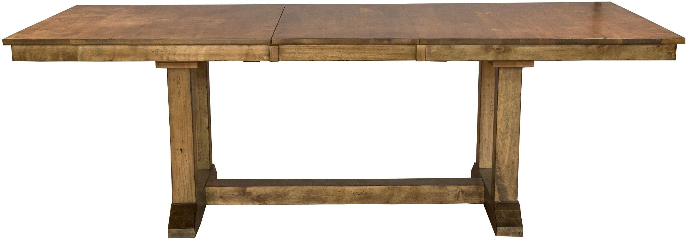 Bennett Smoky Quartz Extendable Rectangular Trestle Dining Table by A ...