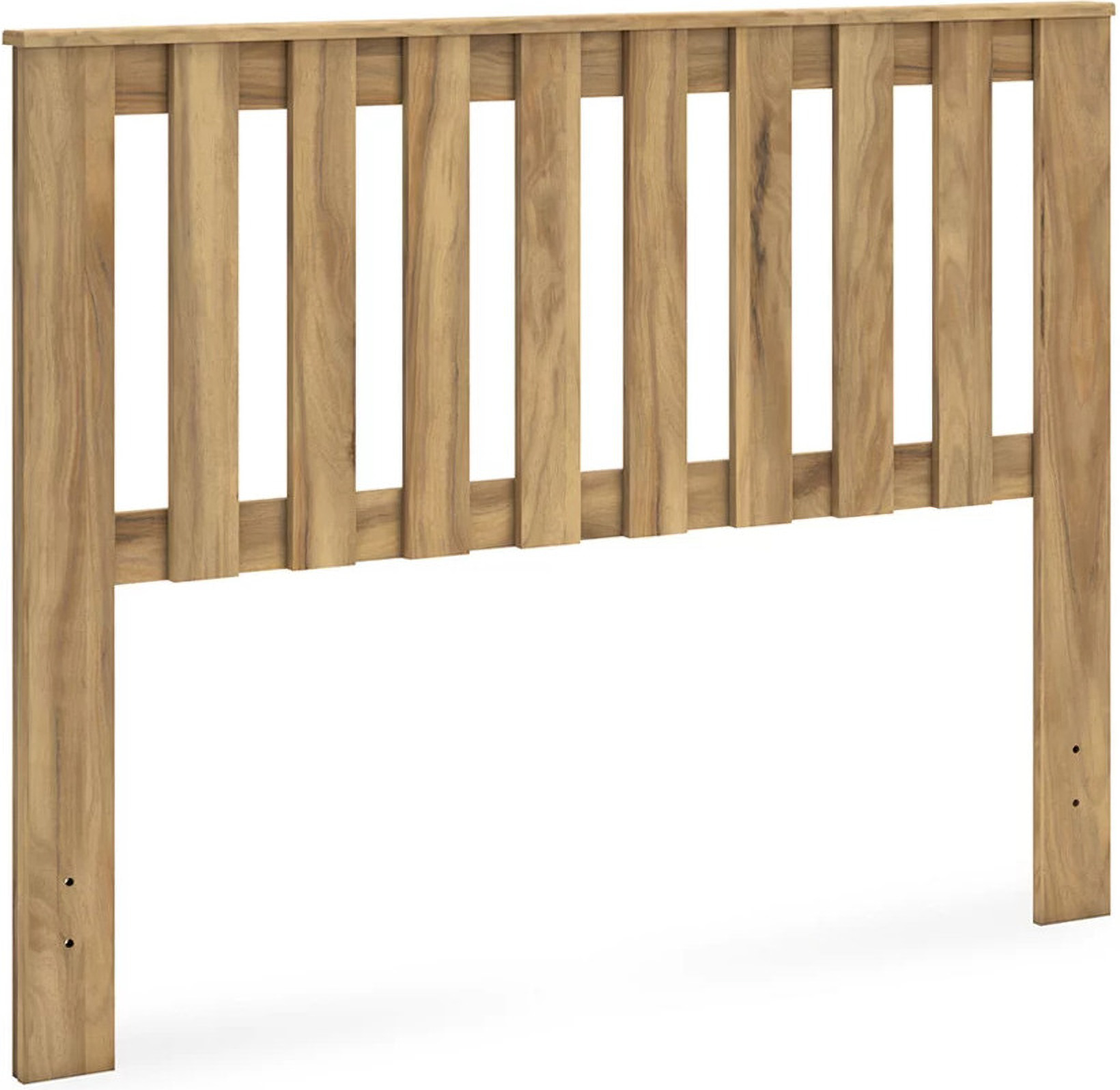 Bermacy Full Panel Headboard In Light Brown by Ashley Furniture ...