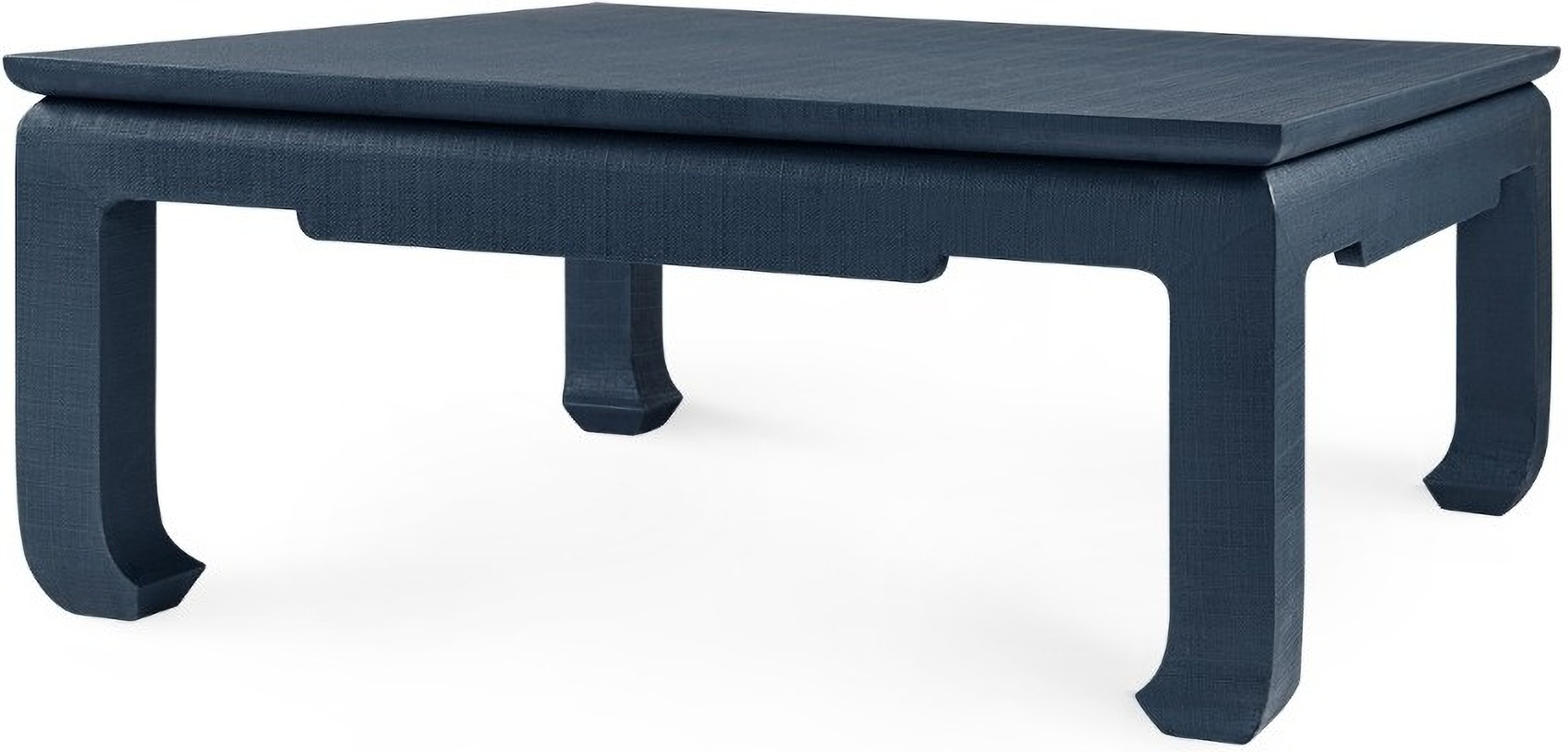 Bethany Large Square Coffee Table In Storm Blue by Villa & House | 1StopBedrooms