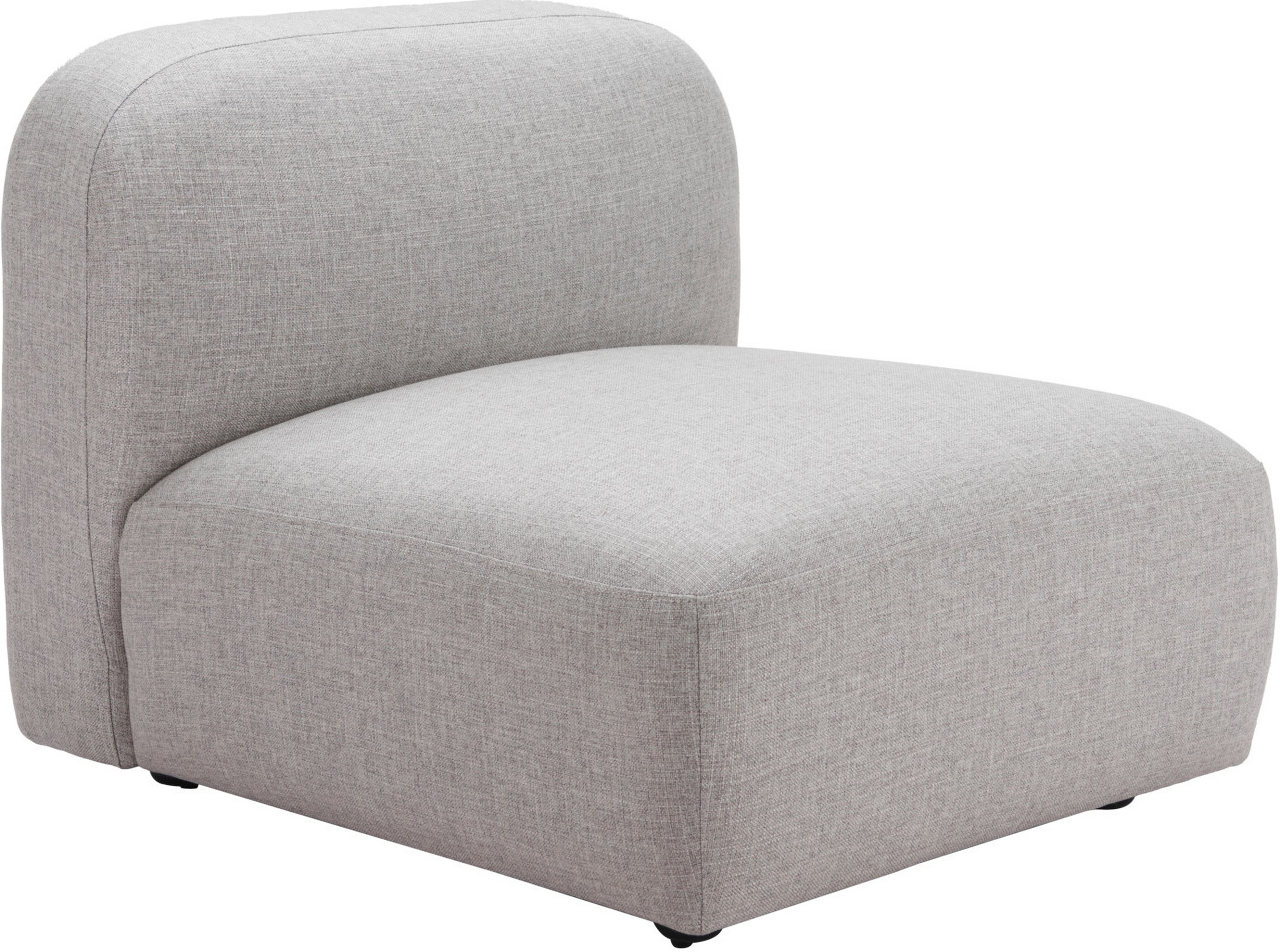 Biak Middle Chair In Gray by Zuo Modern | 1StopBedrooms