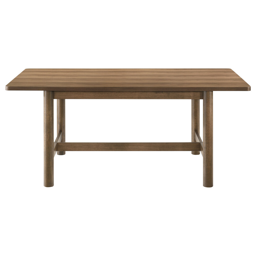 Crestmore 71 Inch Rectangular Wood Dining Table In Walnut by Coaster ...