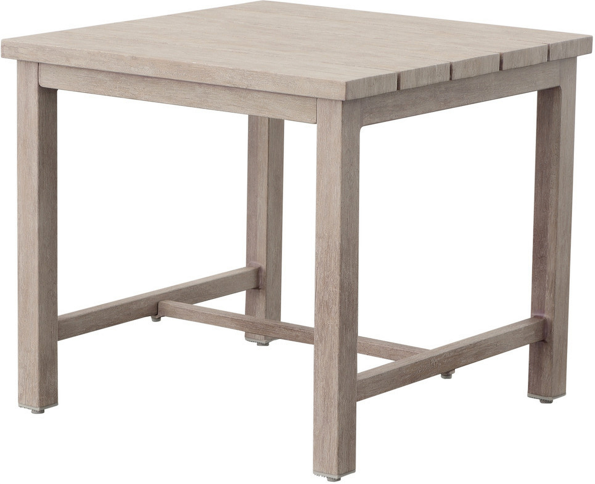 Blakely Outdoor Aluminum End Table In White by Steve Silver | 1StopBedrooms