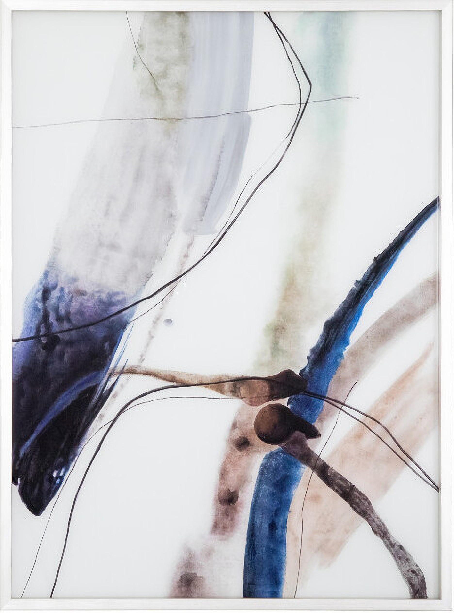 Blue Compress I Wall Art In Multicolor by Yosemite Home Decor ...