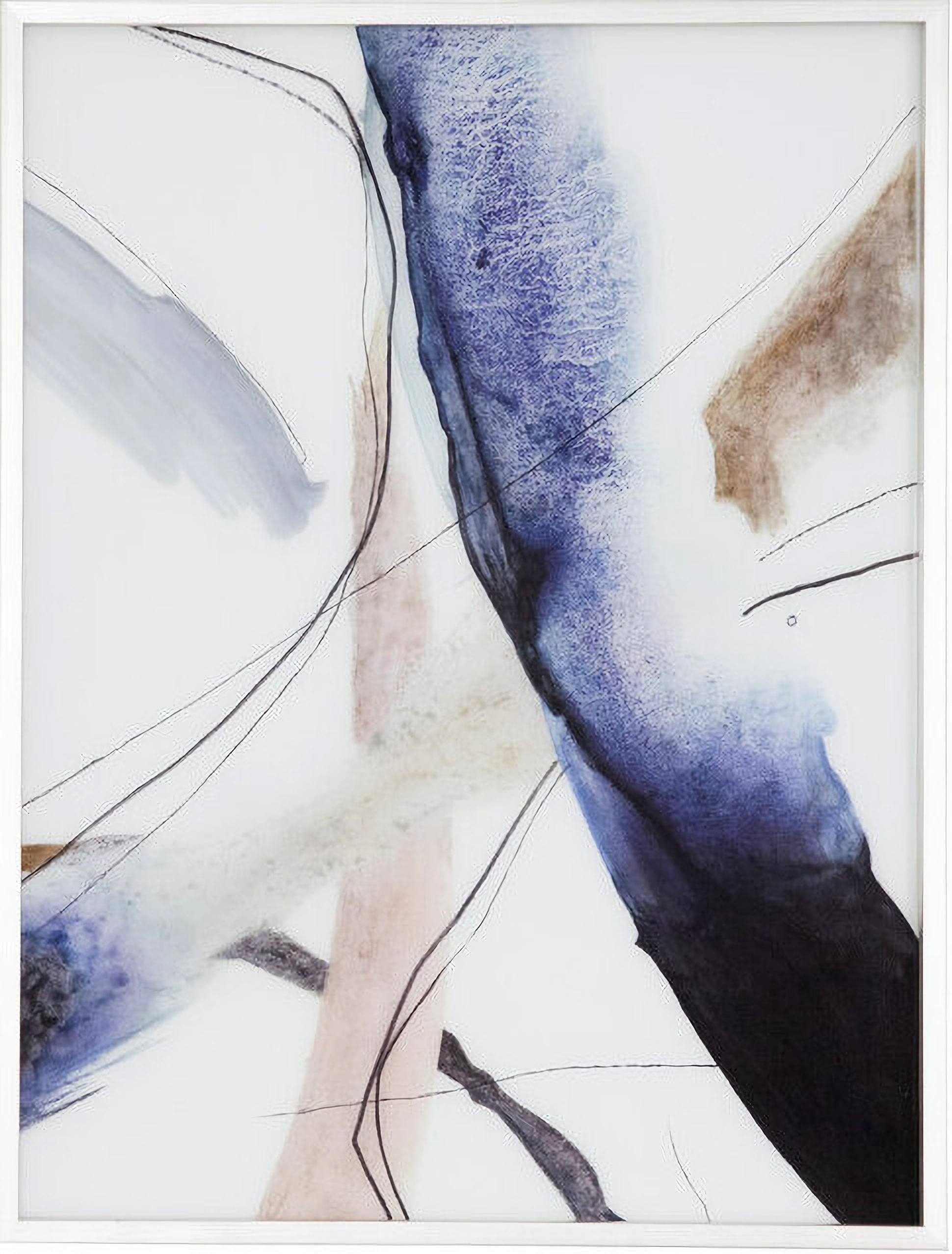 Blue Compress II Wall Art In Multicolor by Yosemite Home Decor ...