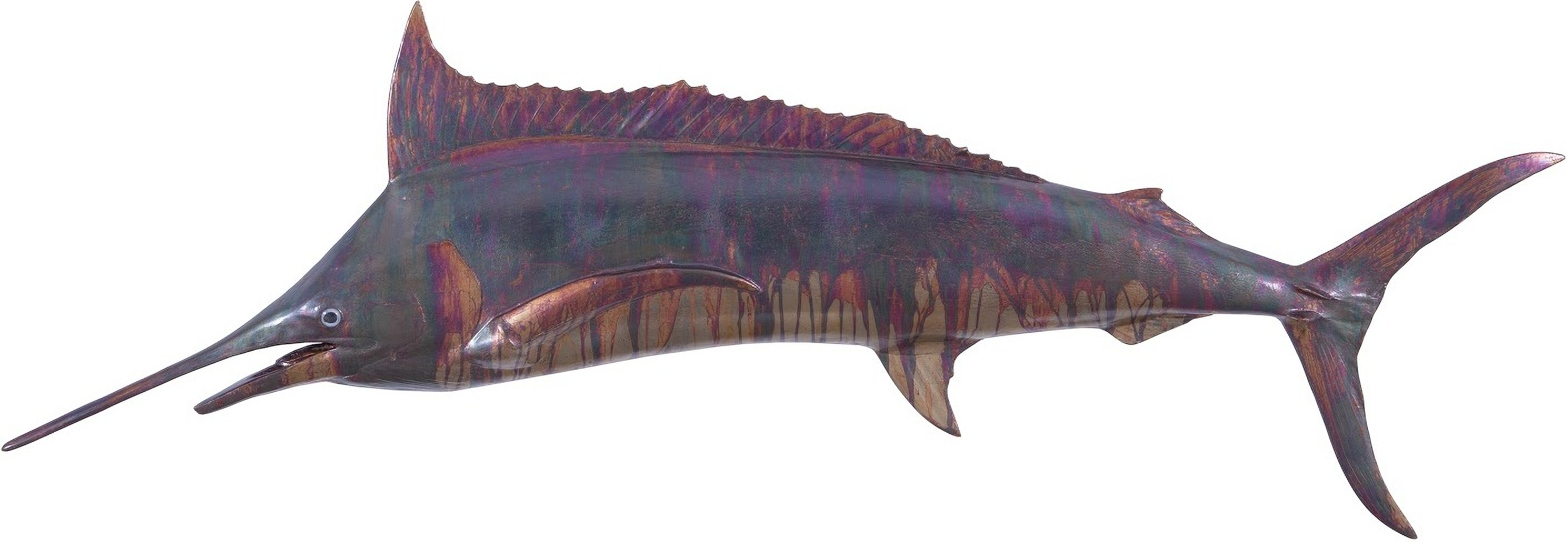 Blue Marlin Fish Wall Sculpture by Phillips Collection | 1StopBedrooms