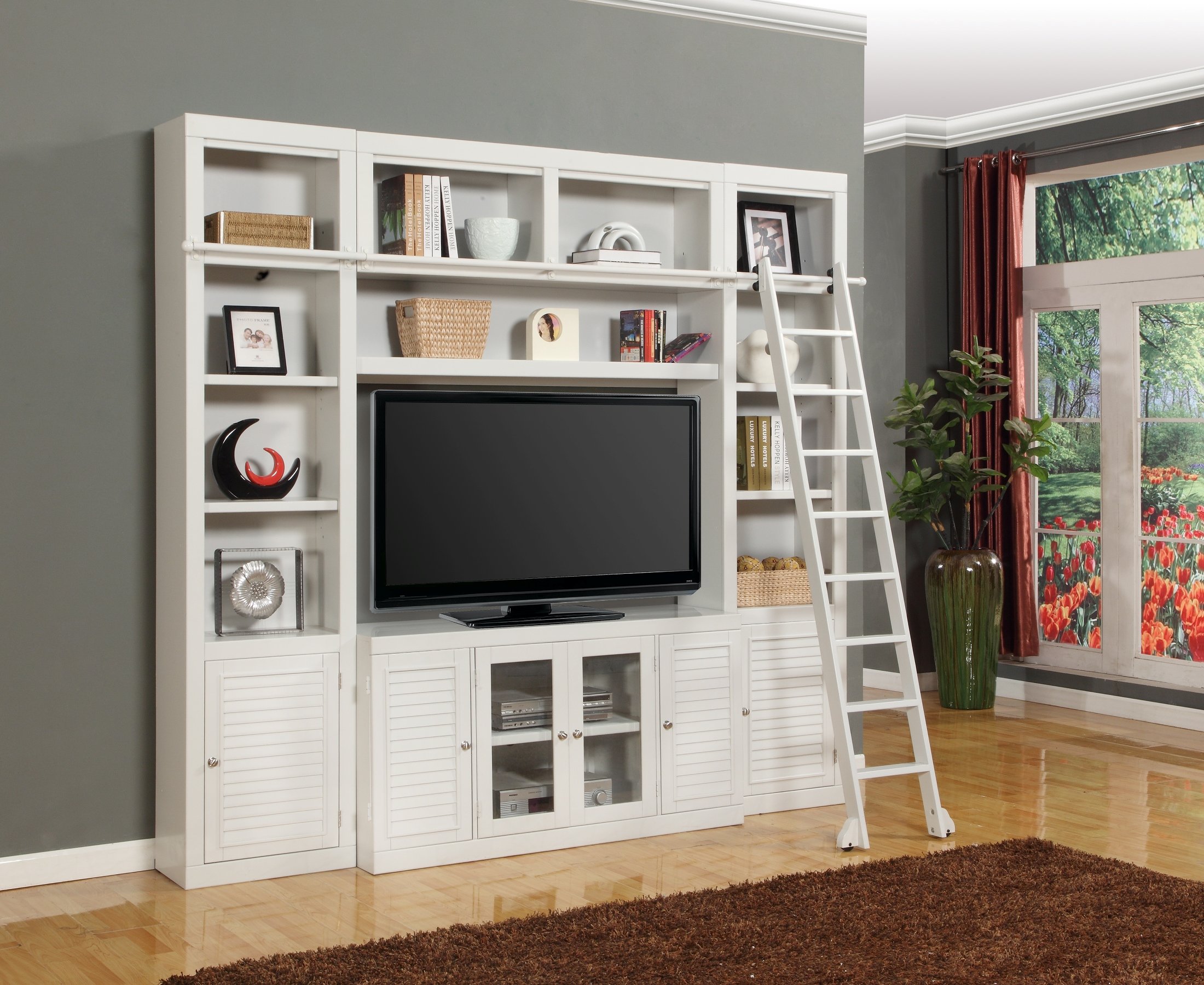 Boca 4 Piece Entertainment Wall by Parker House | 1StopBedrooms