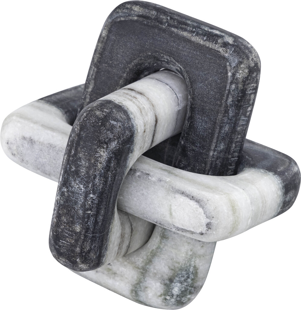 Bond Marble Decorative Knot In Panda by Meridian | 1StopBedrooms