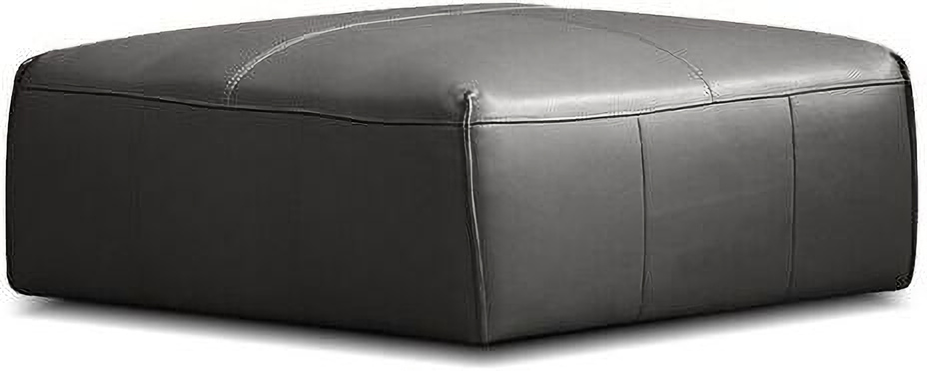 Boone Ottoman In Iron Ore by Mobital | 1StopBedrooms