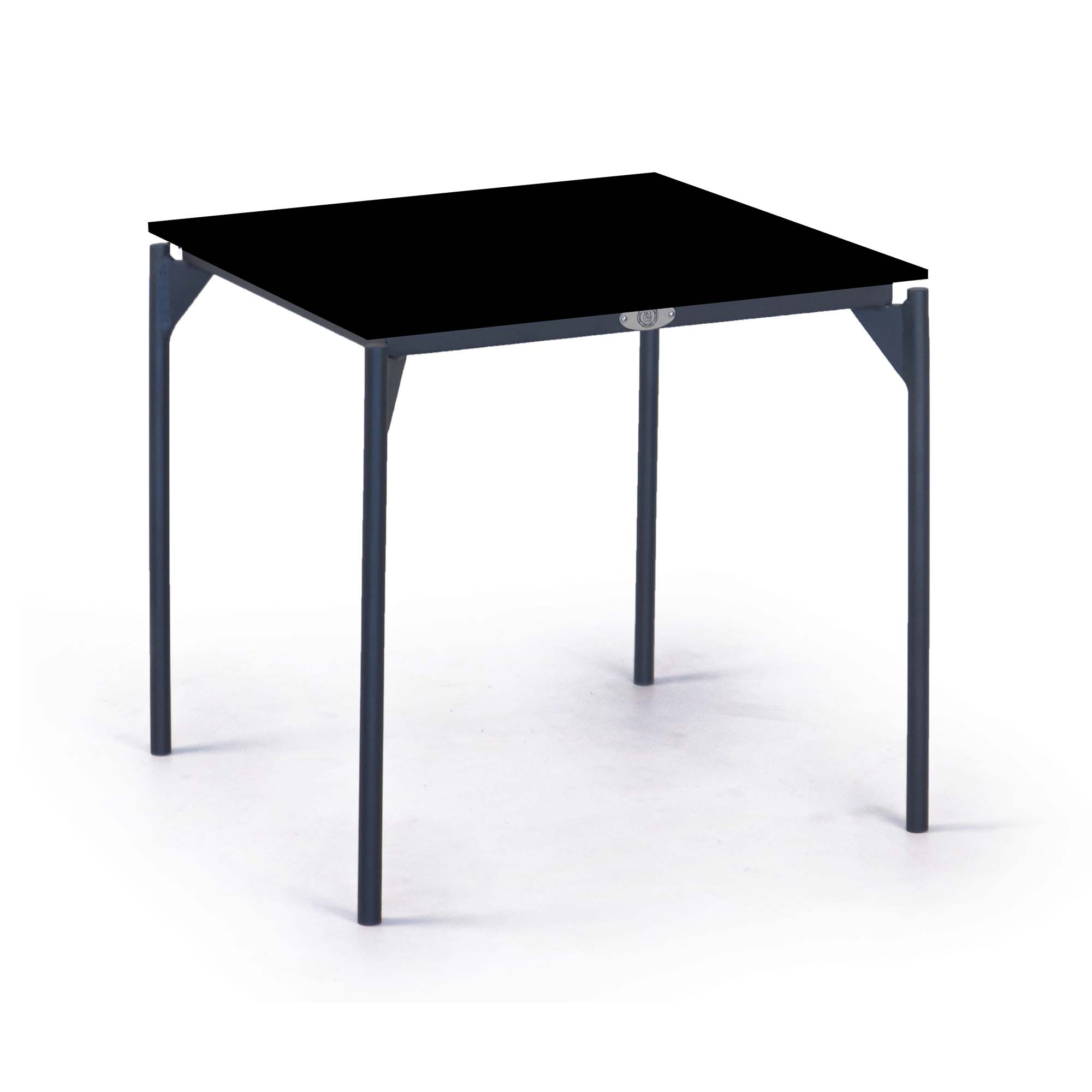 Boston Side Table with Glass In Gray by Skyline Design | 1StopBedrooms