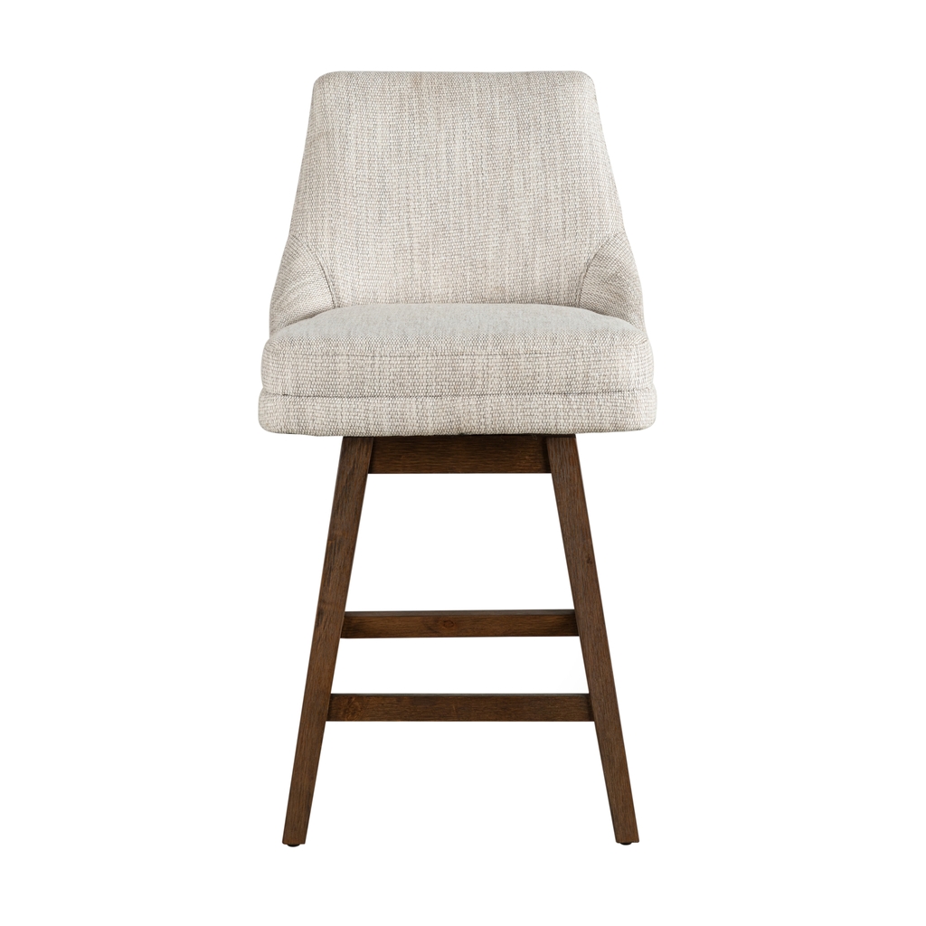 Branson Solid Wood Fabric Seat Upholstered 26 Inch Counter Height ...