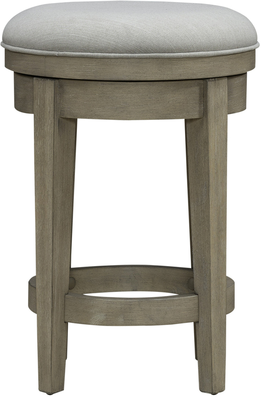 Brentwood Upholstered Swivel Console Stool In Sandstone by Liberty ...