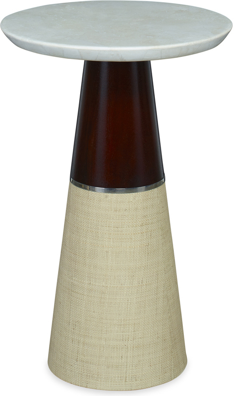 Bria Spot Table In White by Century Furniture | 1StopBedrooms