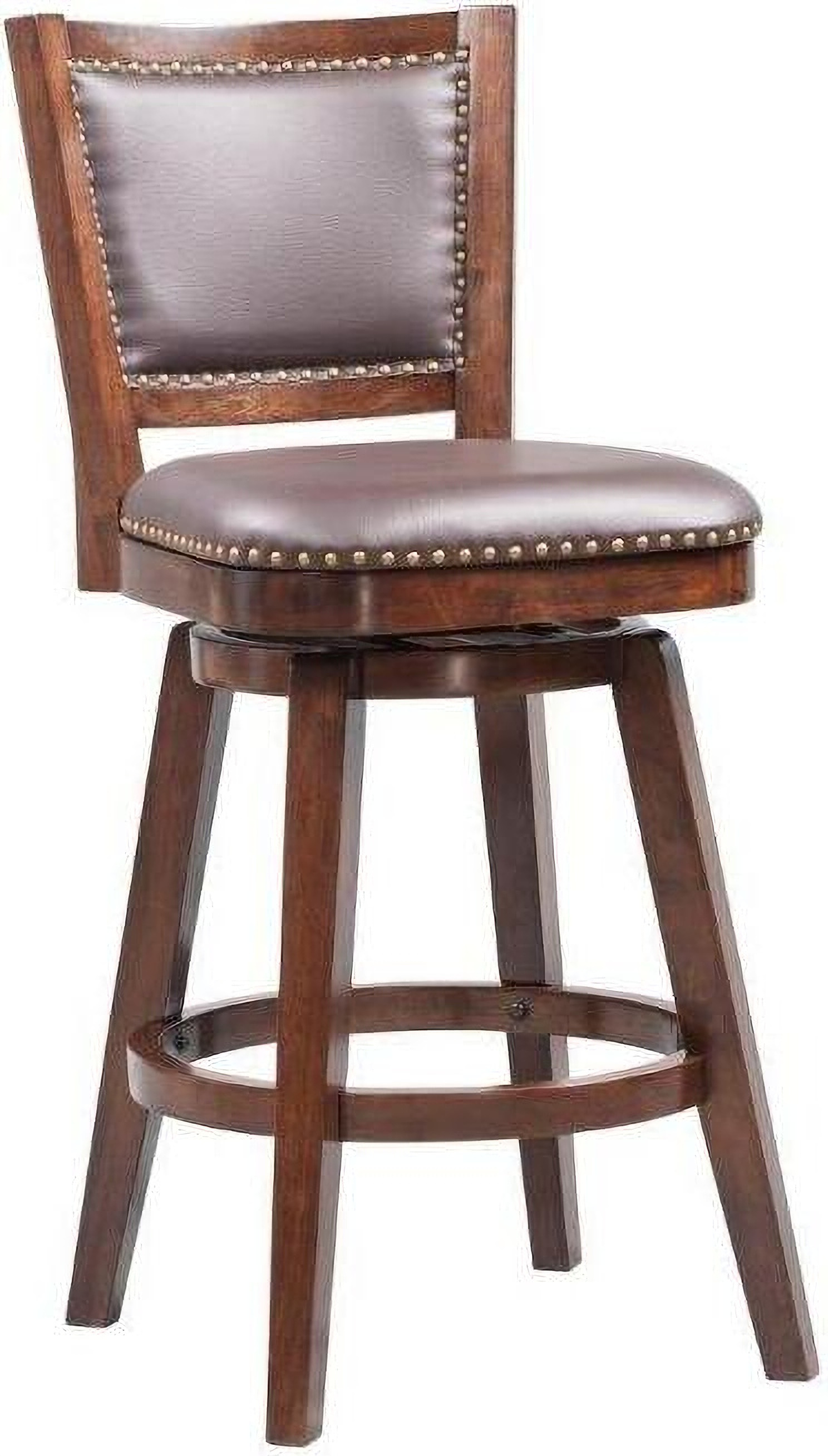 Broadmoor 29 Inch Swivel Bar Stool In Cappuccino by Boraam Industries ...