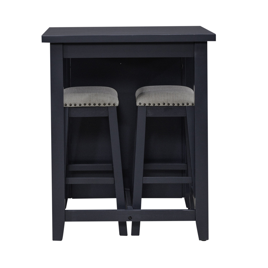 Brook Creek 3 Piece Counter Set In Navy by Liberty | 1StopBedrooms