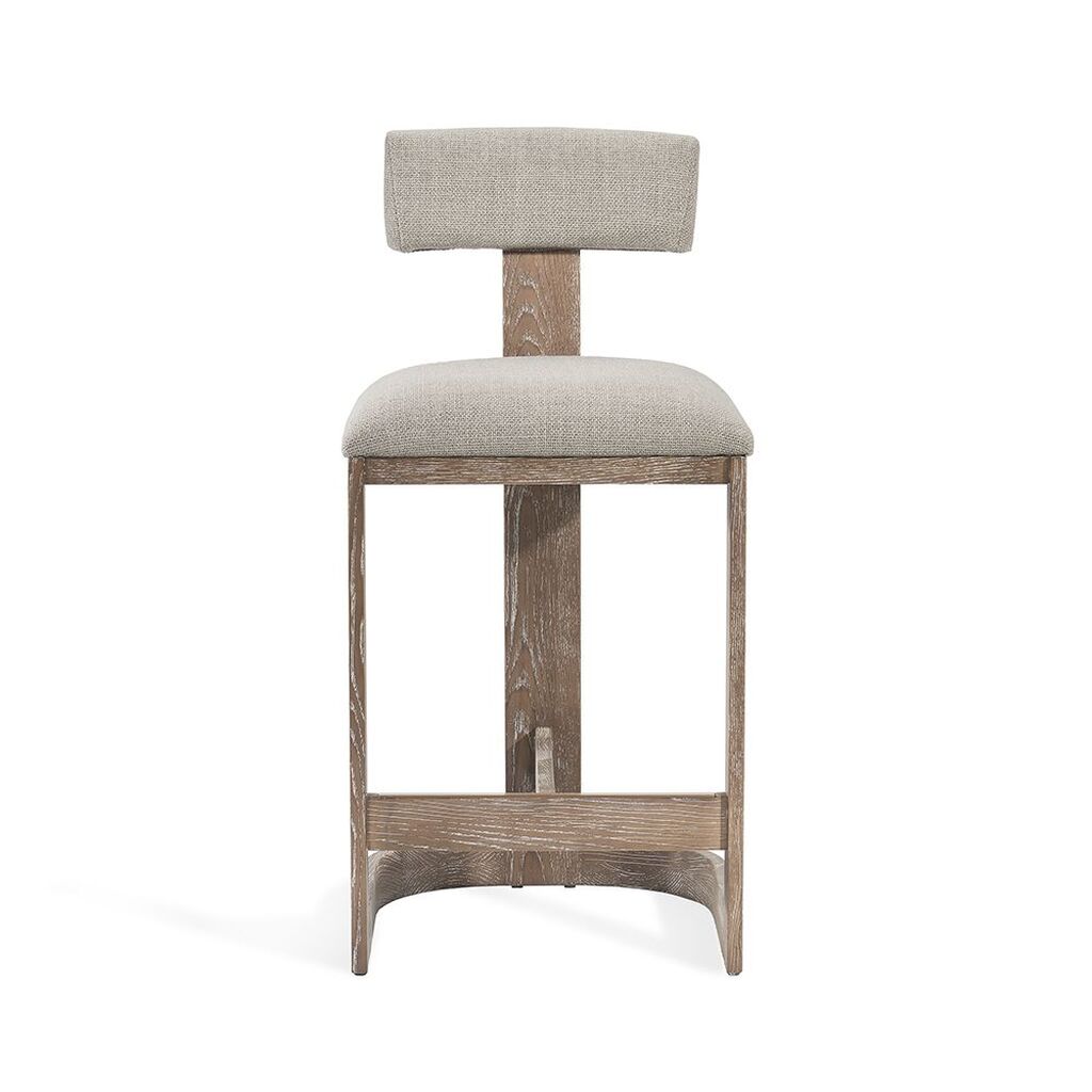 Brooklyn Counter Stool In Flax by Interlude Home | 1StopBedrooms