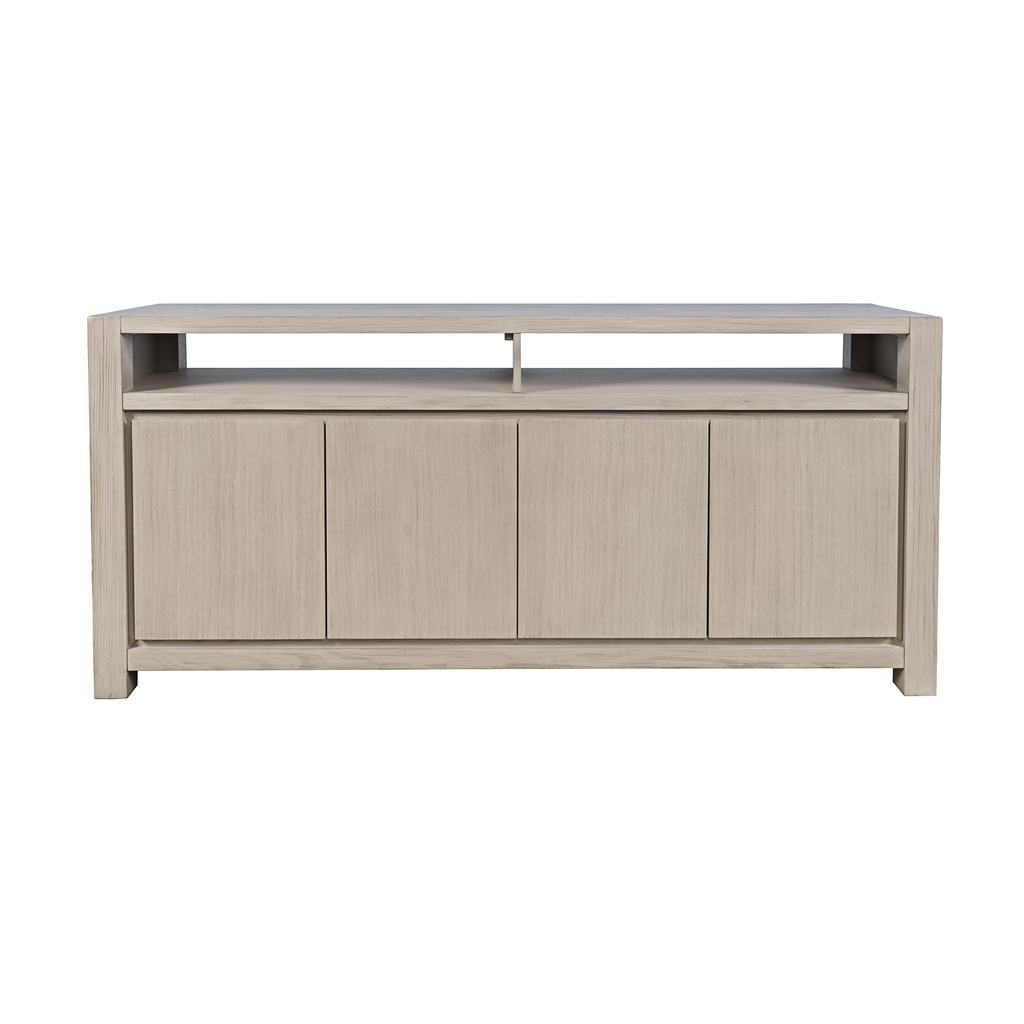 Brownstone 70 Inch Media Console TV Stand with Four-Door Cabinet ...