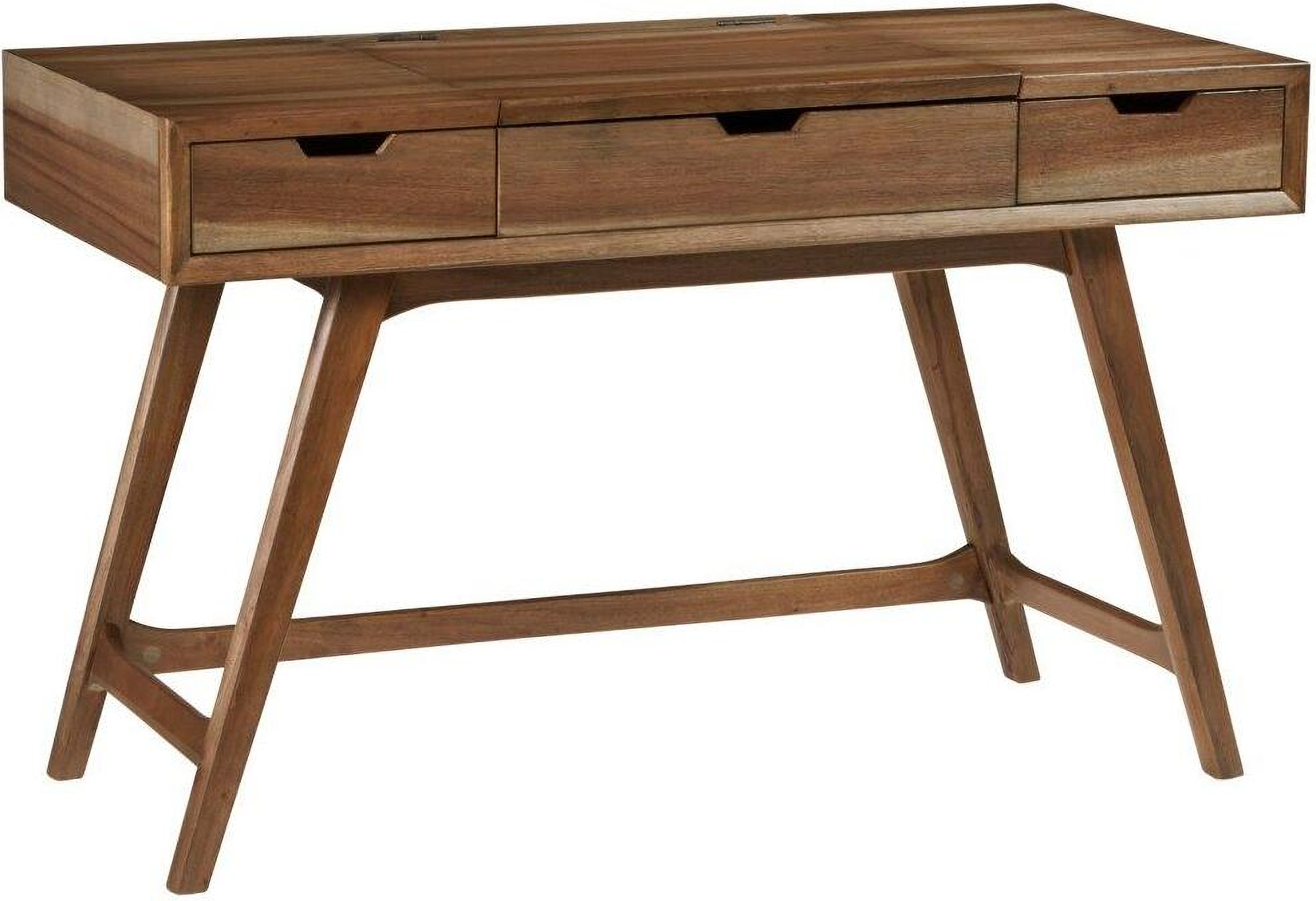 Bungalow Desk/Vanity In Brown by Progressive Furniture | 1StopBedrooms