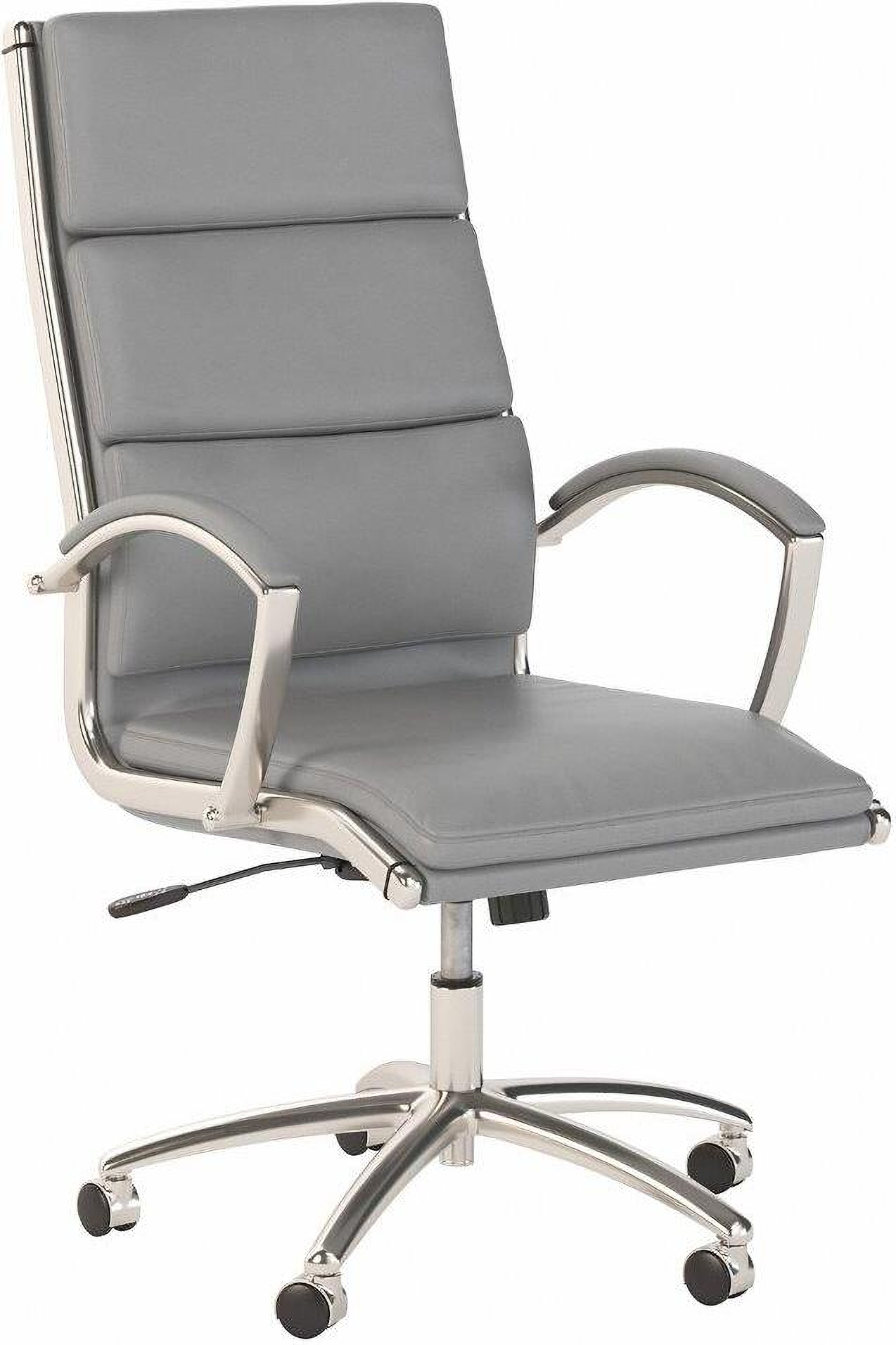 Bush Business Furniture 400 Series High Back Leather Executive Office ...