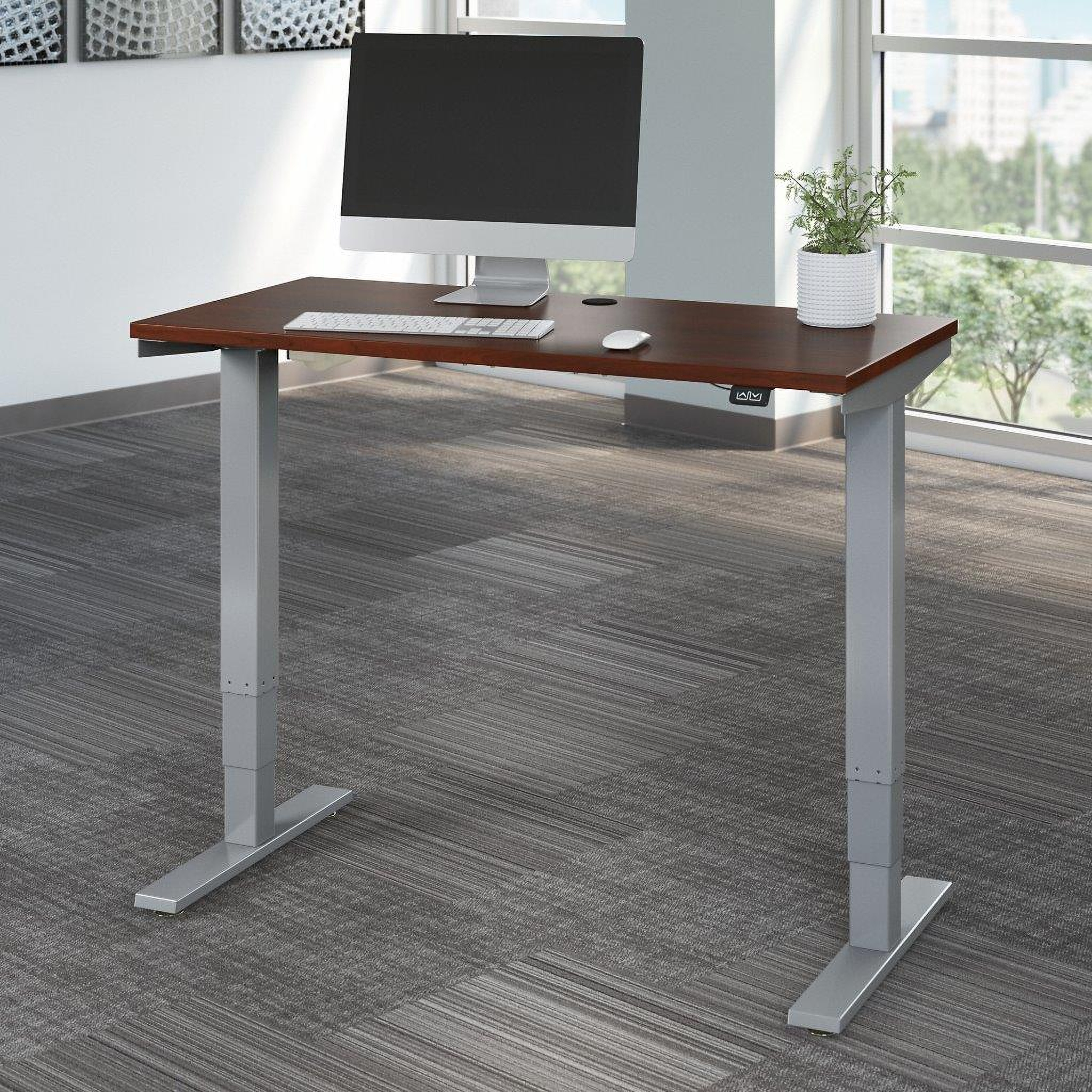 Bush Furniture Move 40 Series 48W X 24D Electric Height Adjustable ...