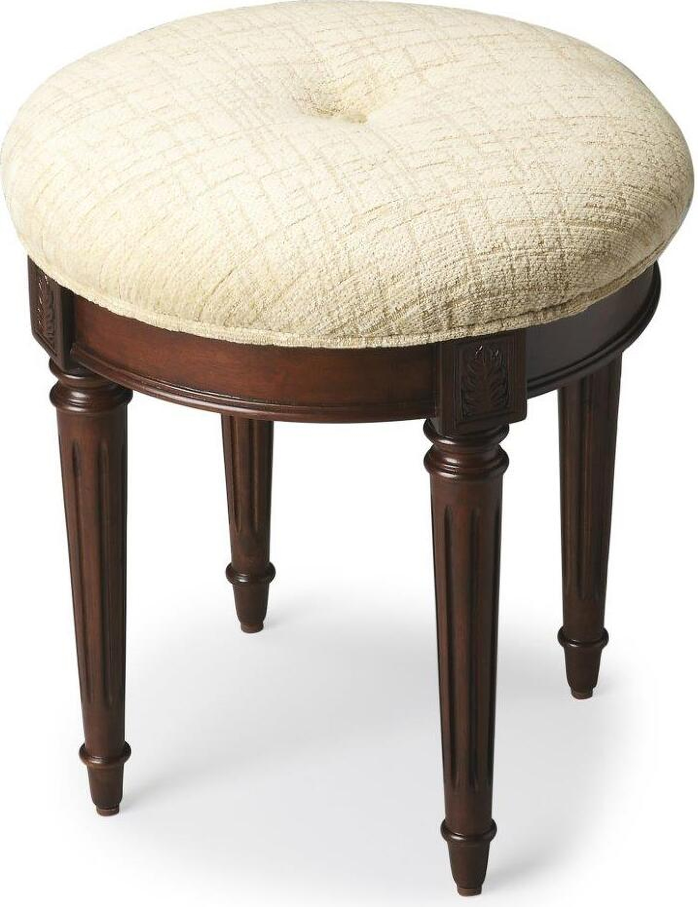 Butler Bernadette Plantation Cherry Vanity Stool by Butler Specialty ...