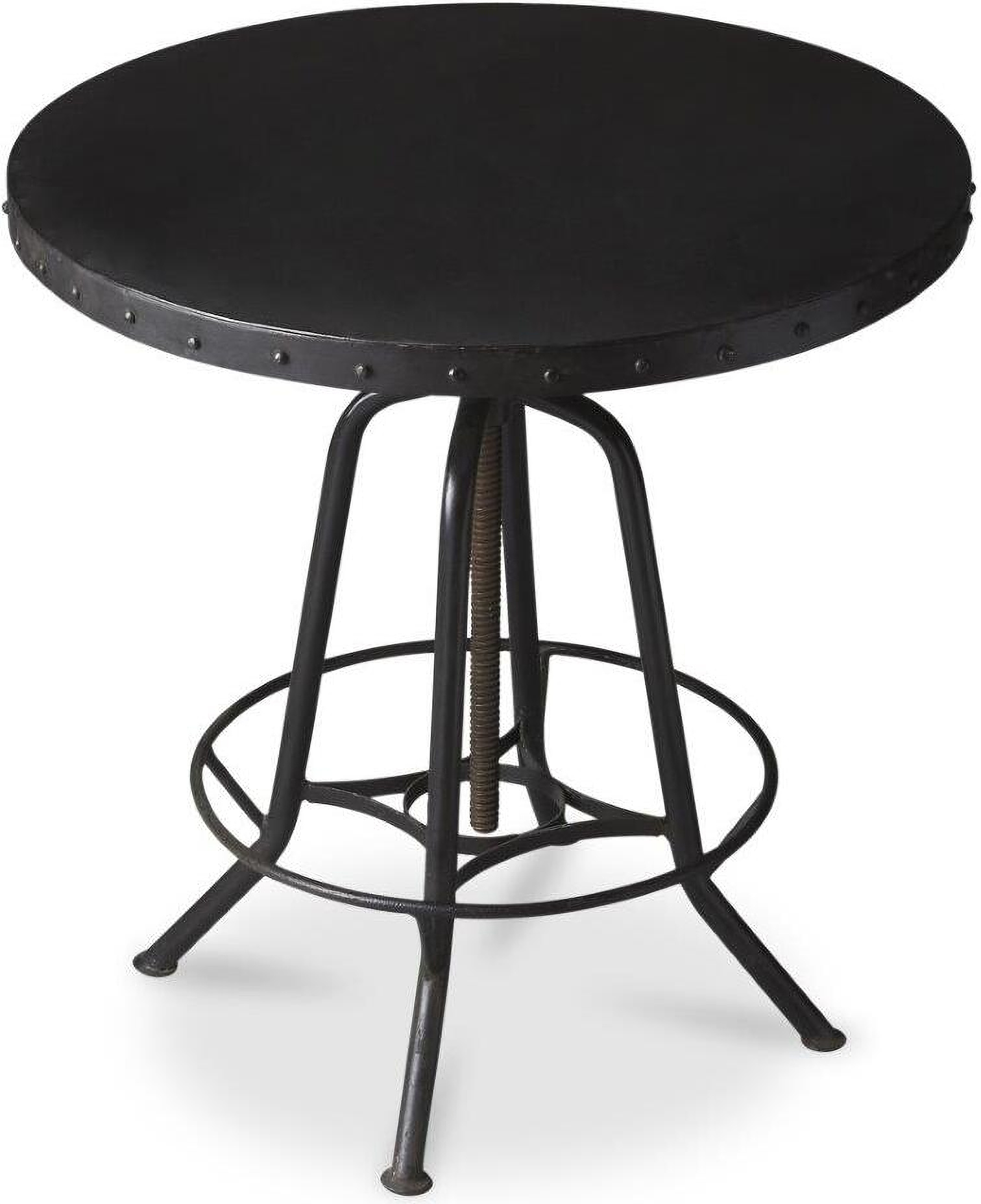 Butler Englewood Round Metal Hall/Pub Table by Butler Specialty Company ...