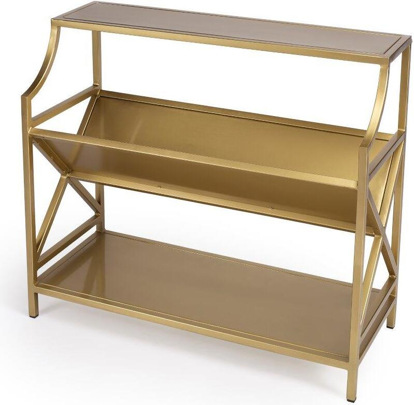 Butler Keats Antique Gold Library Bookcase by Butler Specialty Company ...