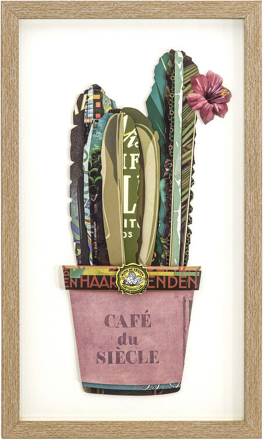 Cactus Collage II Wall Art In Multicolor by Yosemite Home Decor ...