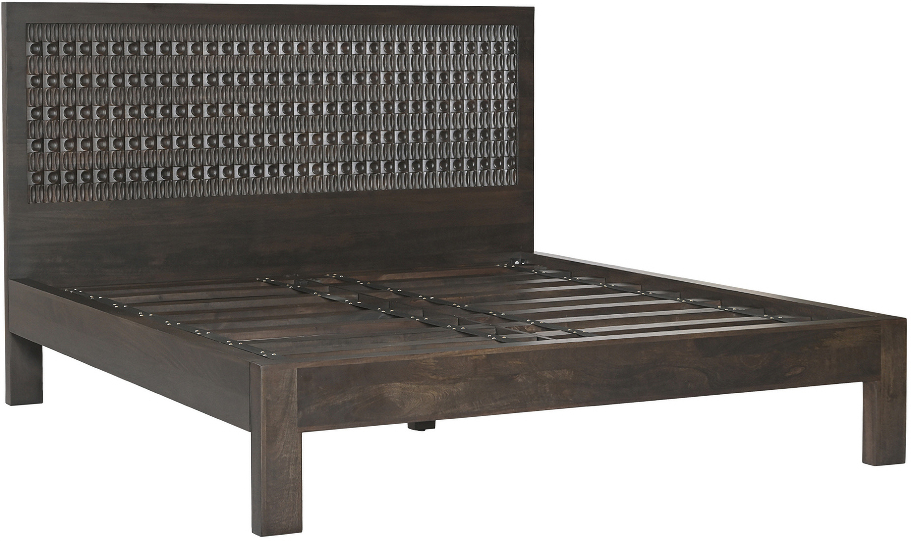 Cairo Queen Bed In Dark Java by Home Trends and Design | 1StopBedrooms