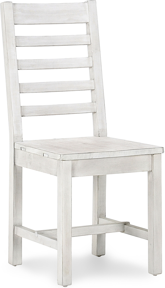 Caleb Dining Chair In Distressed Ivory - Set of 2 by Classic Home ...