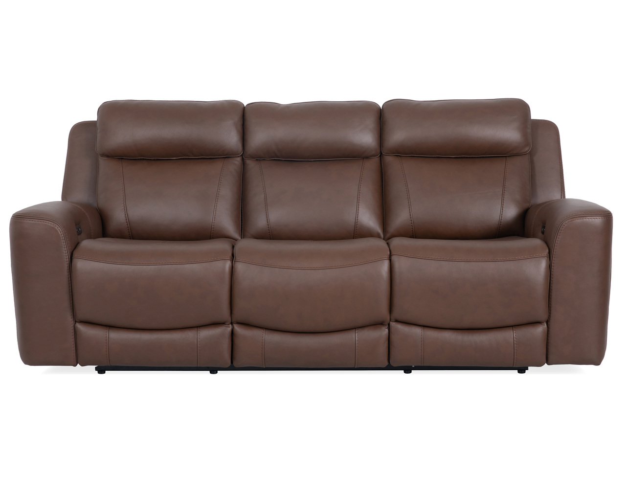 Calgary Power Reclining Sofa with Power Headrest In Autumn Umber by ...