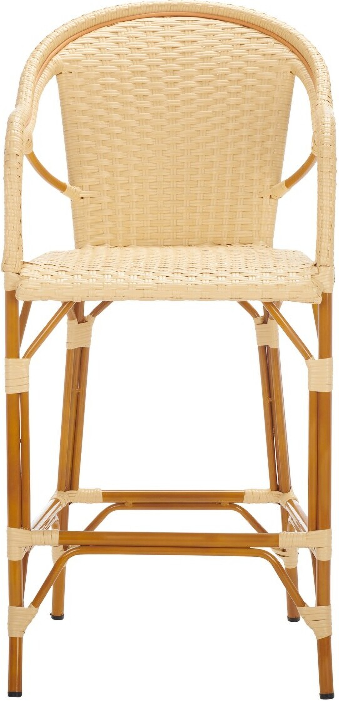 California Bar Stool in Natural by Safavieh | 1StopBedrooms